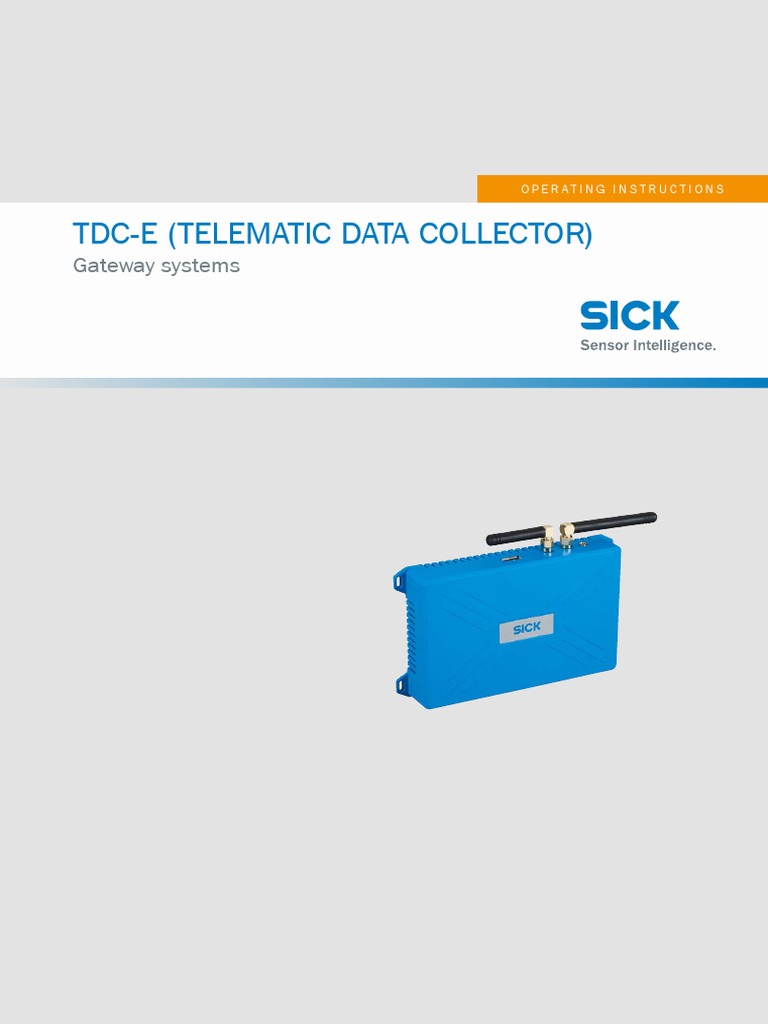 Tdc-E (Telematic Data Collector) : Gateway Systems | PDF | Computer ...