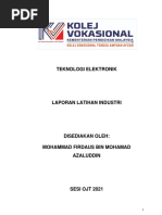 Contoh Laporan Akhir OJT | PDF