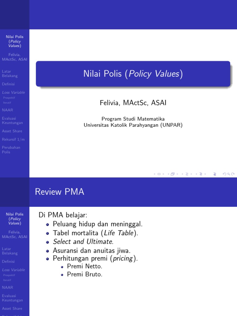 Mengartikulasikan Nilai Polis | PDF