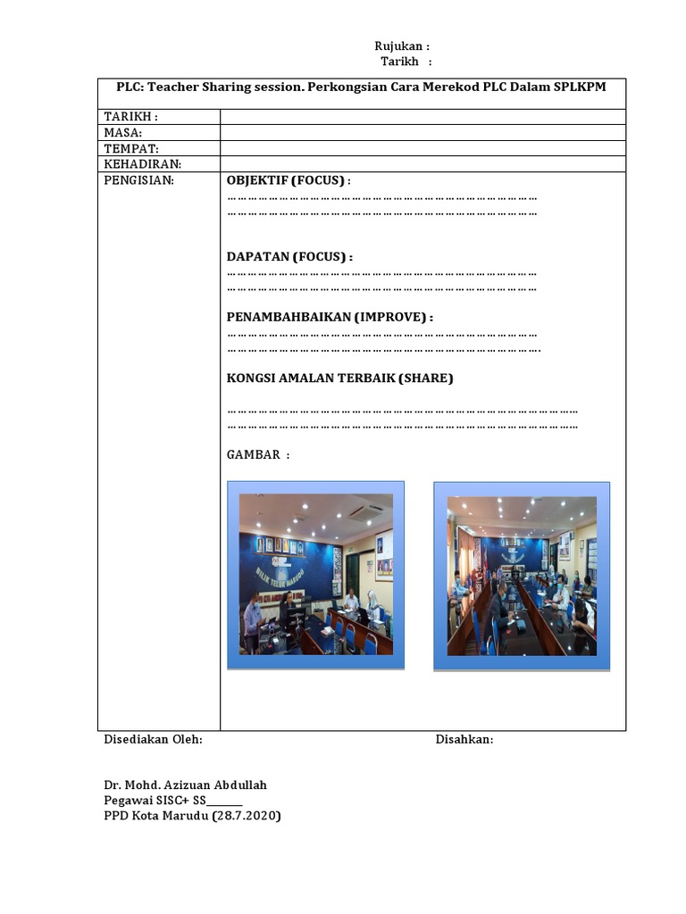 Contoh OPR PLC | PDF