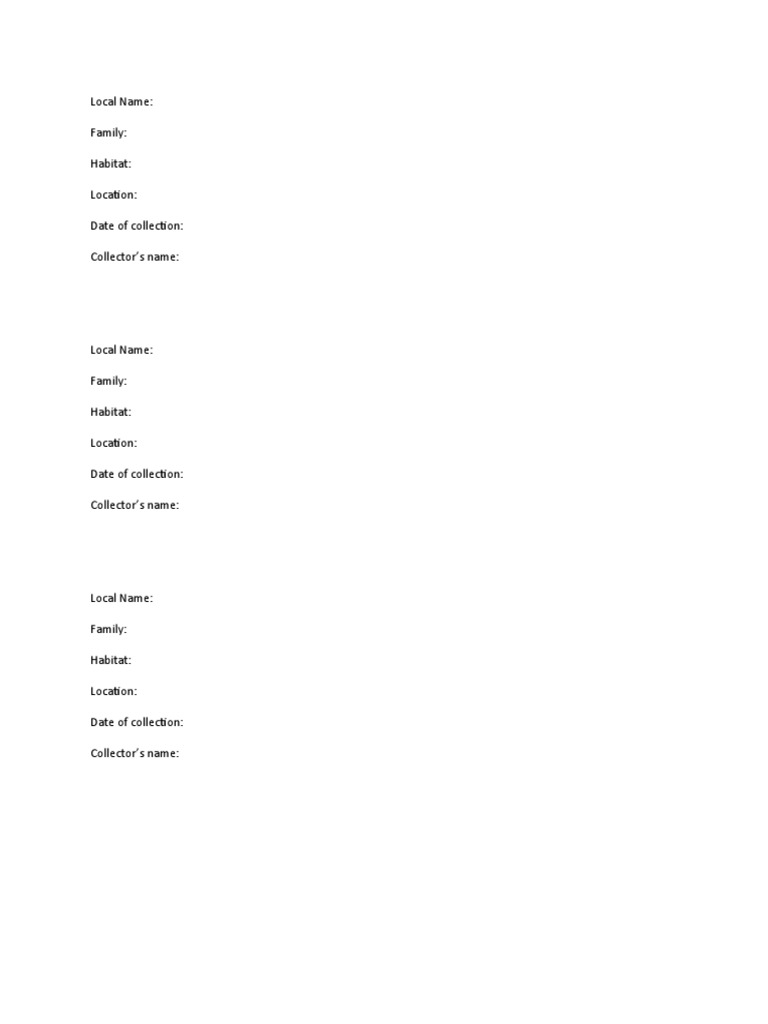 Bio Names | PDF