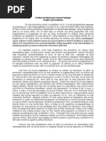 Welcome Address Tagalog | PDF