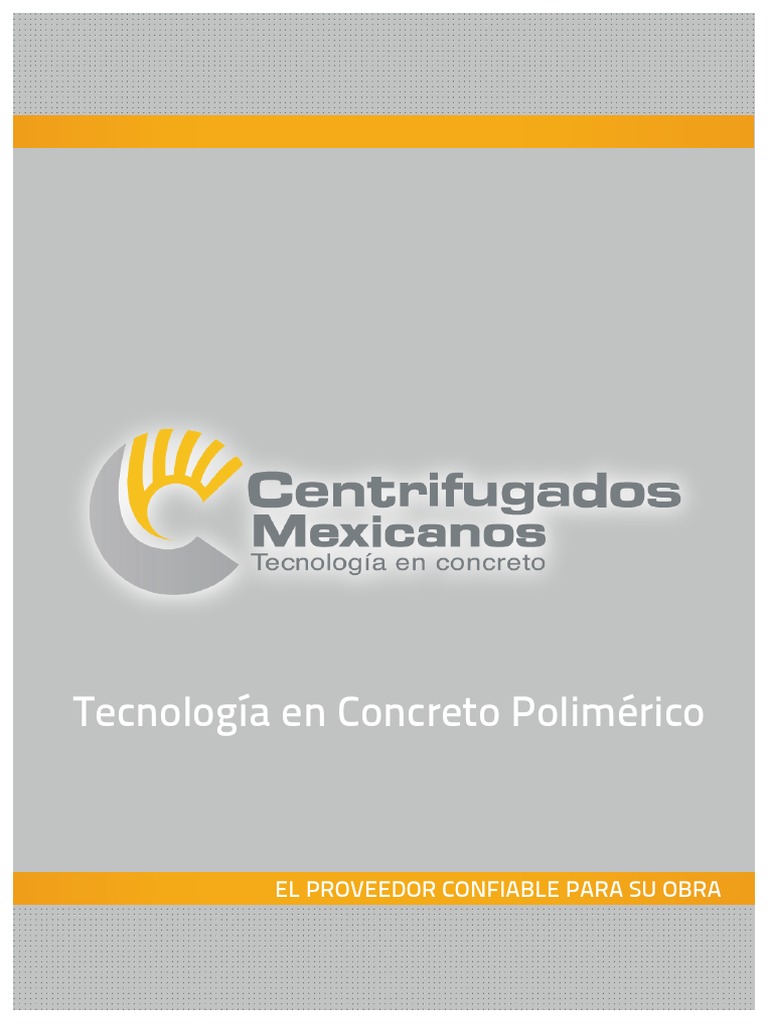 Concreto Polimerico | PDF | Hormigón | Lentes