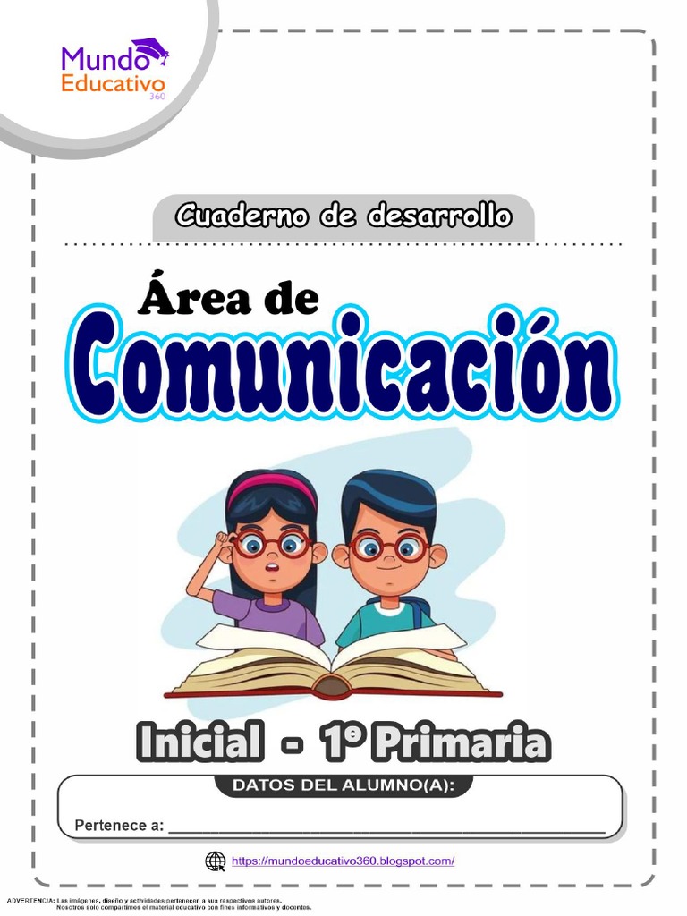 Cuaderno Comunicación Inicial 1º Primaria Pdf