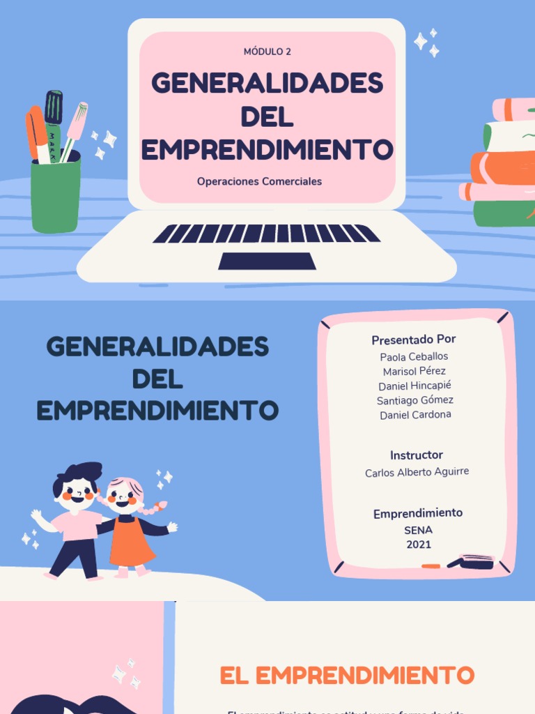 Generalidades Del Emprendimiento | PDF | Iniciativa empresarial | Sustentabilidad