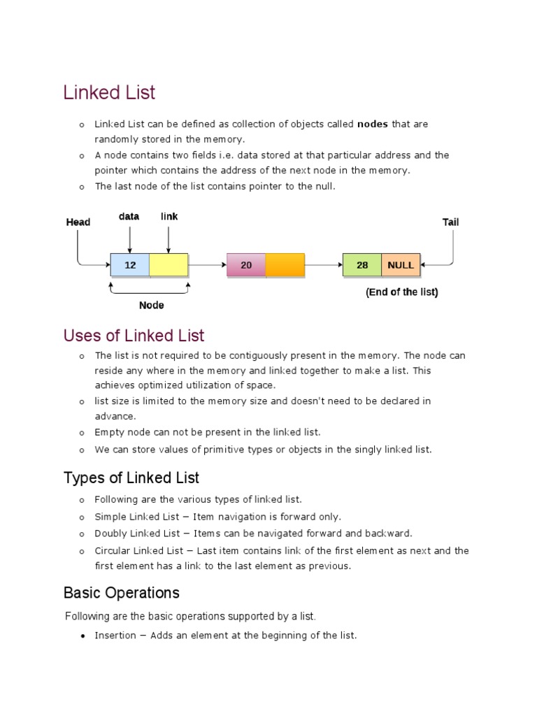 Linked List (Unit 5) | PDF | Array Data Structure | Pointer (Computer Programming)