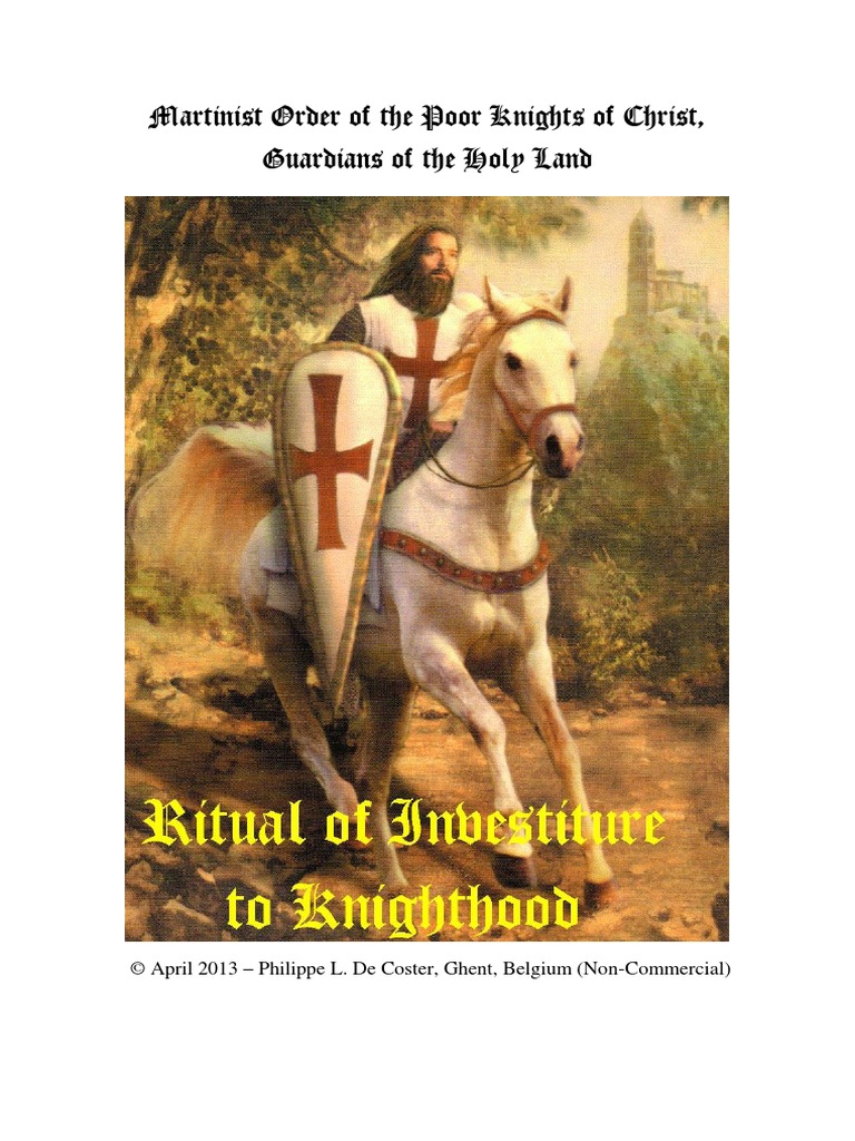 Martinist Order Ritual | PDF | Knight | Plane (Esotericism)