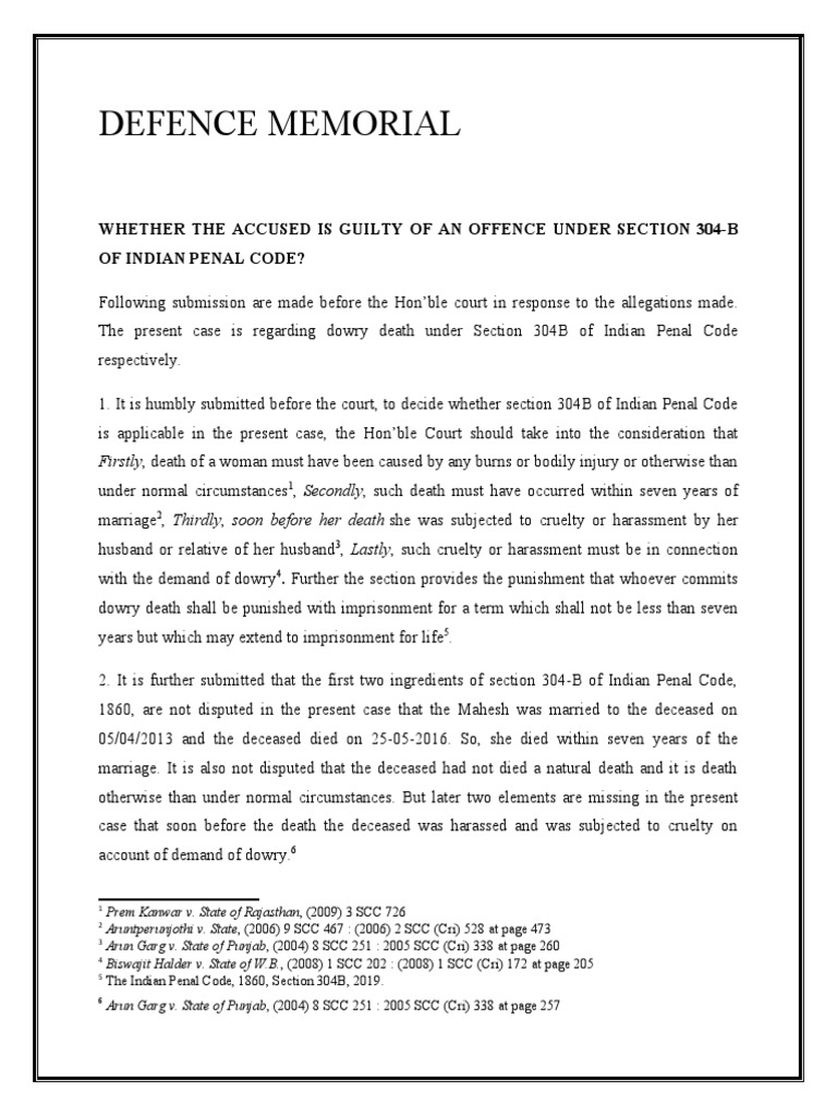 Defense Memo Edited | PDF | Circumstantial Evidence | Justice