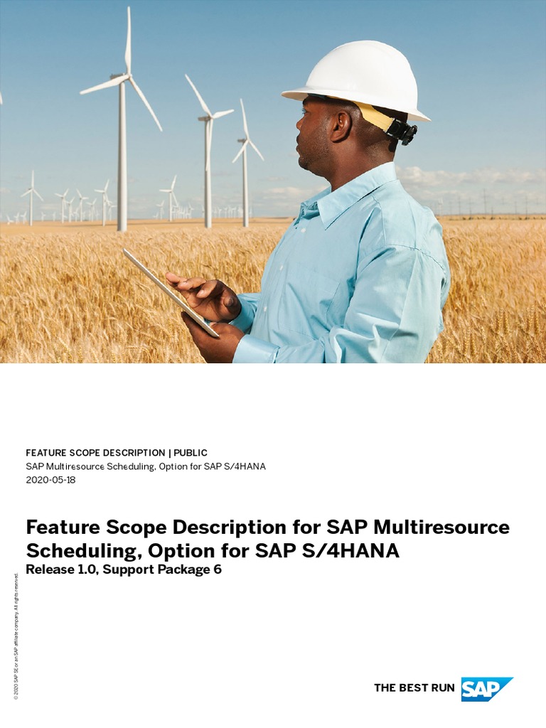 Sap Mrs For S4hana Feature Scope Description en | PDF | Web Application ...