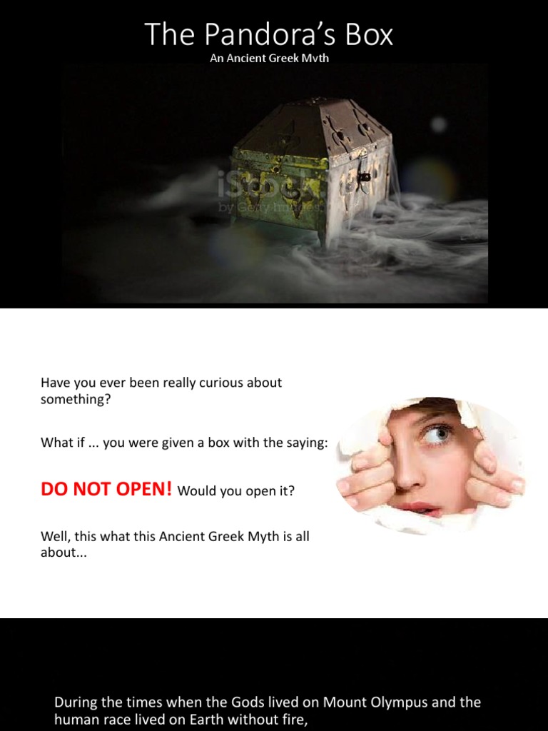 3rd Grade - The Pandora's Box | PDF