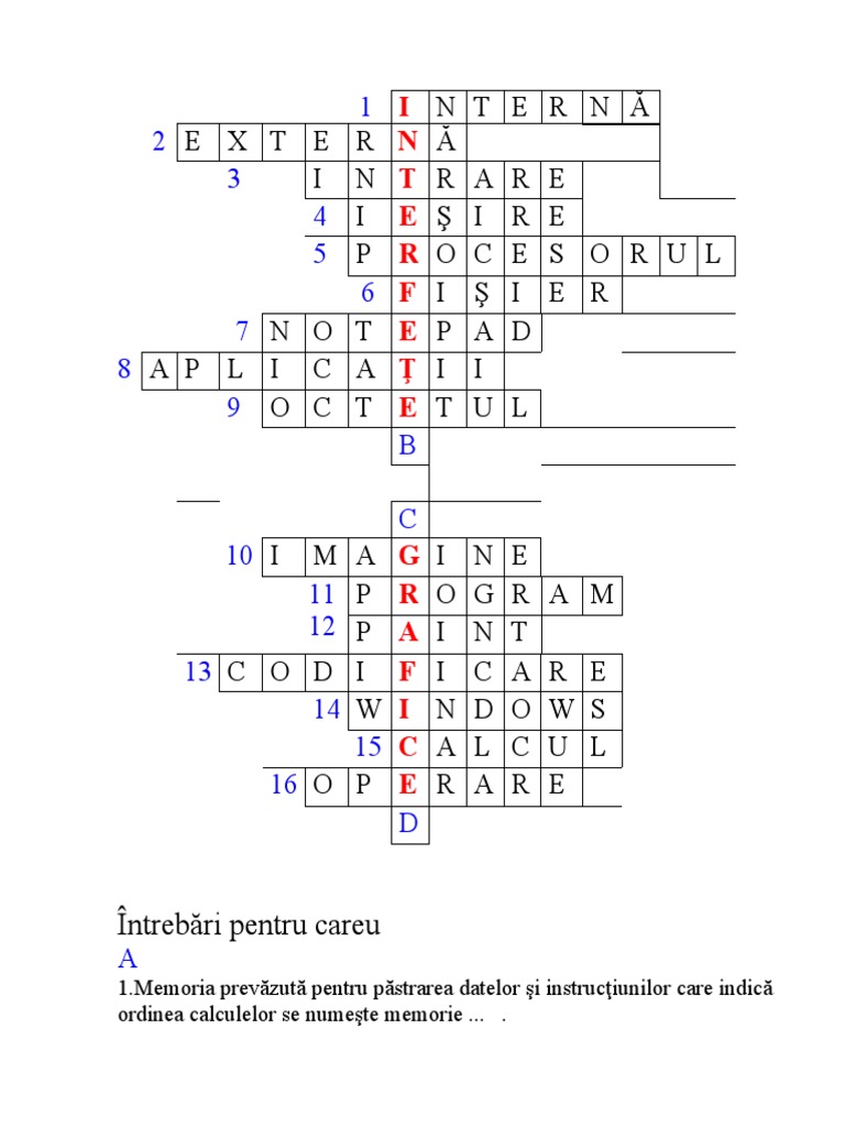 Raspuns Rebusuri | PDF