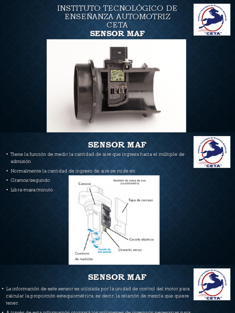 Sensor Maf | PDF | Sensor | Ingenieria Eléctrica