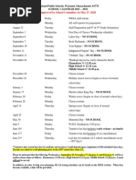 FIS Calendar 2025-2026 PC | PDF