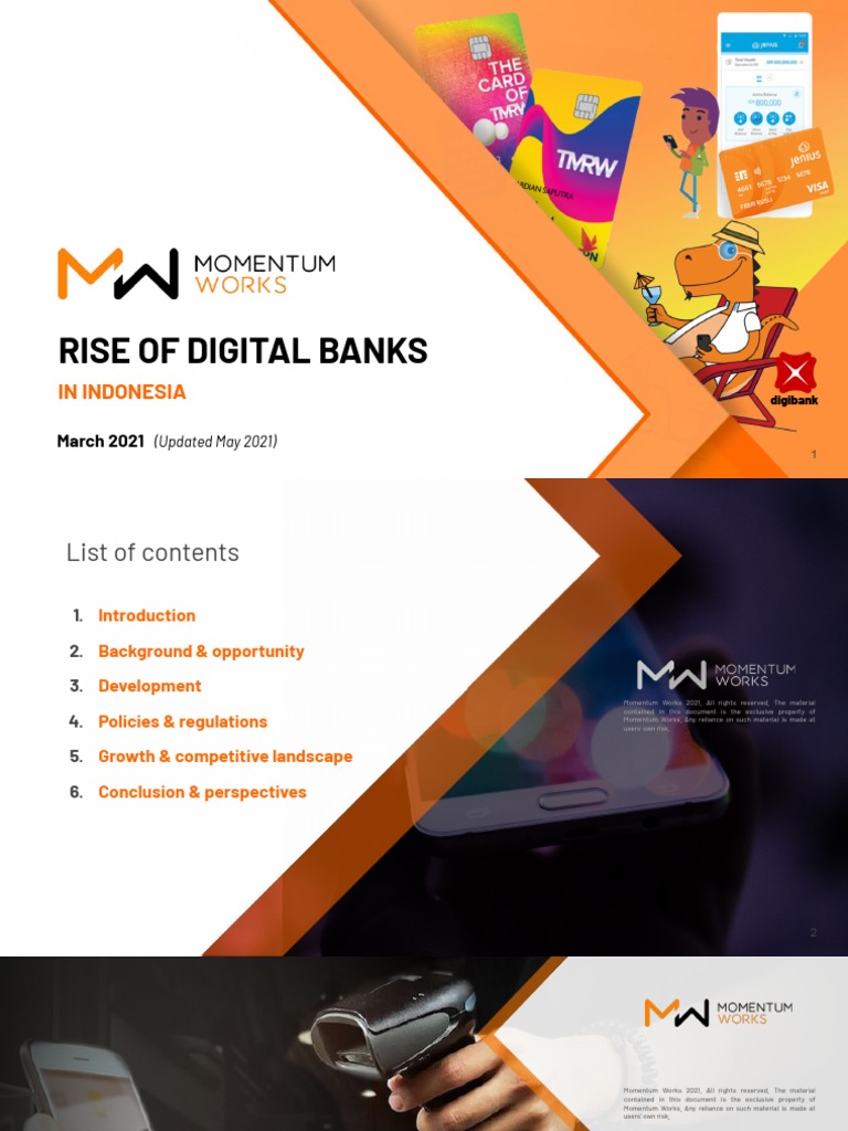 Rise Of Digital Banks In Indonesia Mw March 2021 Updated May 2021