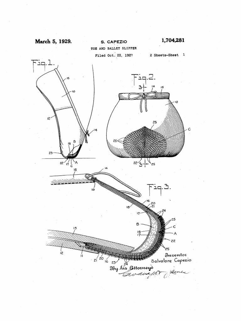 Pointe Shoe Schematics | PDF | Footwear | Dances