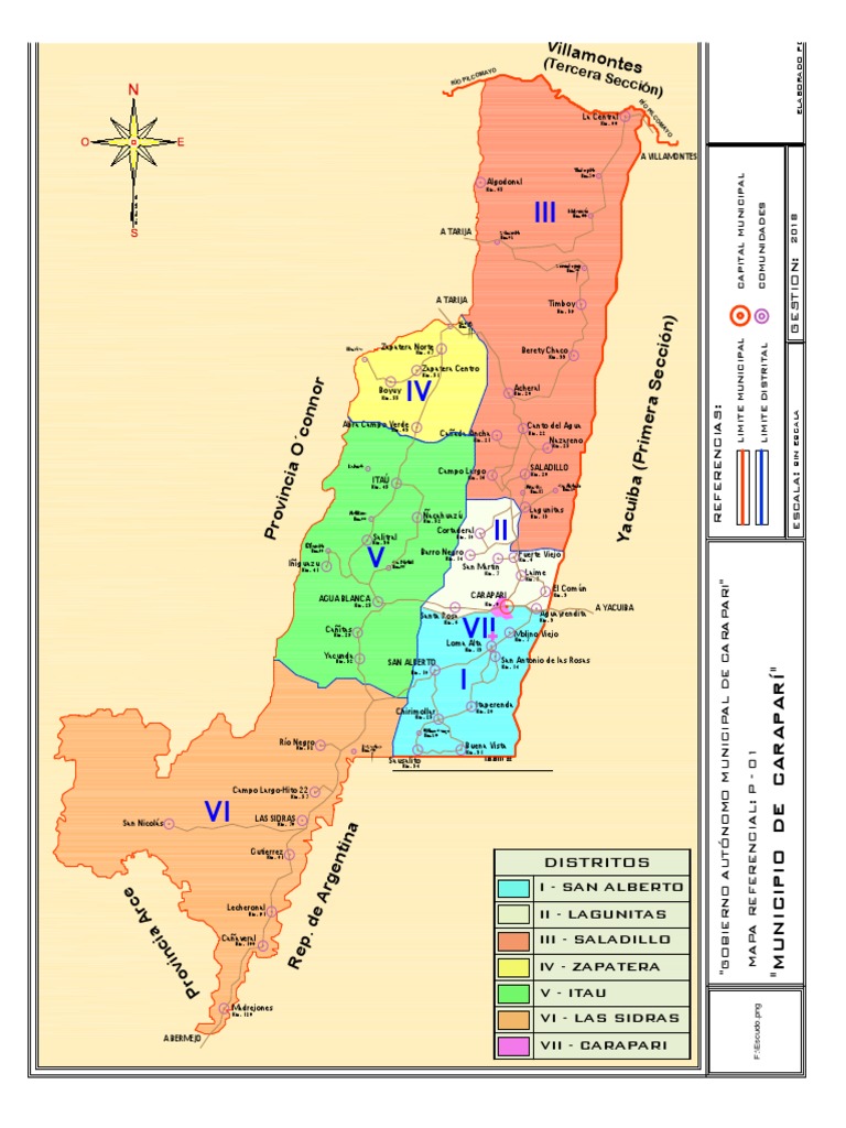 Mapas Municipales 018 | PDF