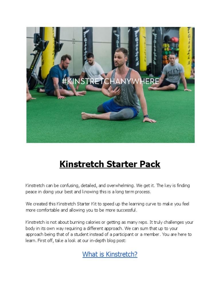2020 Kin Stretch Starter Pack | PDF