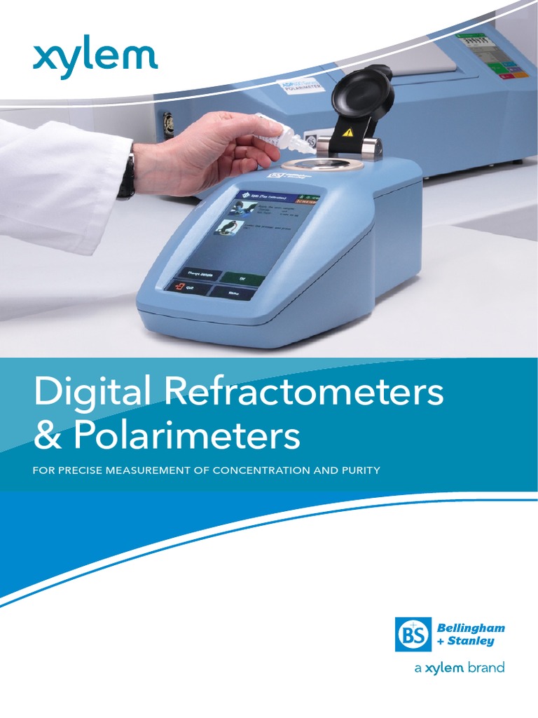 Digital Refractometers & Polarimeters: For Precise Measurement of Concentration and Purity | PDF