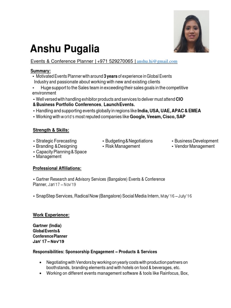 Anshu Pugalia CV | PDF | Advertising | Brand