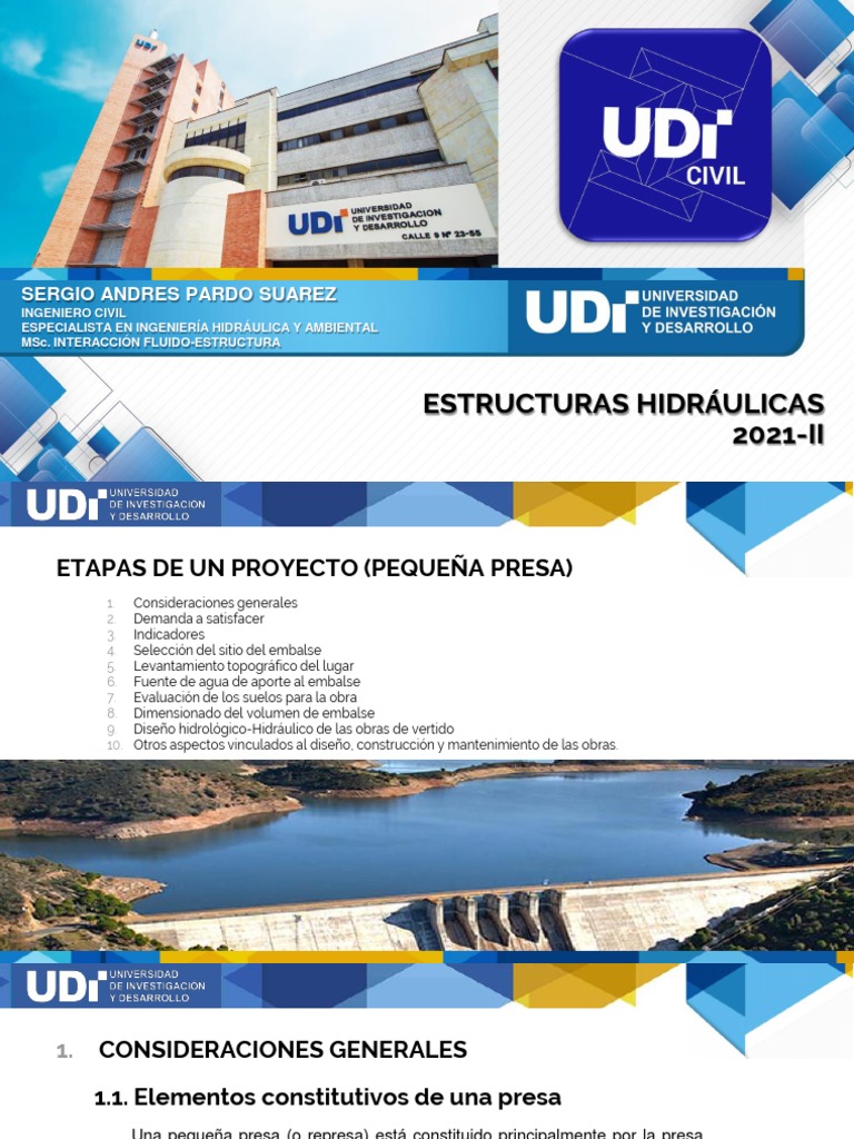 Etapas de Un Proyecto | PDF | Represa | Reservorio