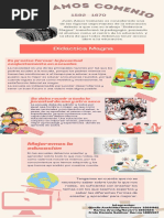 Mapa Conceptual Didactica en La Pedagogia Juan Amos Comenio | PDF | Enseñando | Teoría de la ...