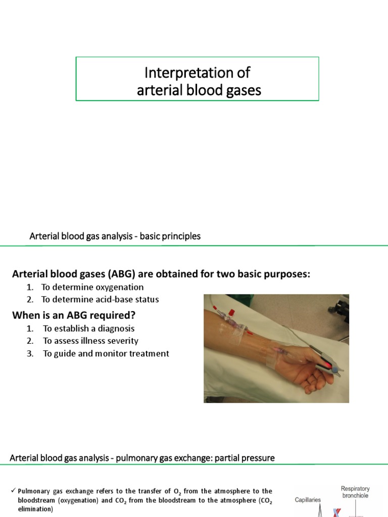 3 Interpretation of Arterial Blood Gases Seminar 4 y | PDF | Hypoxia ...