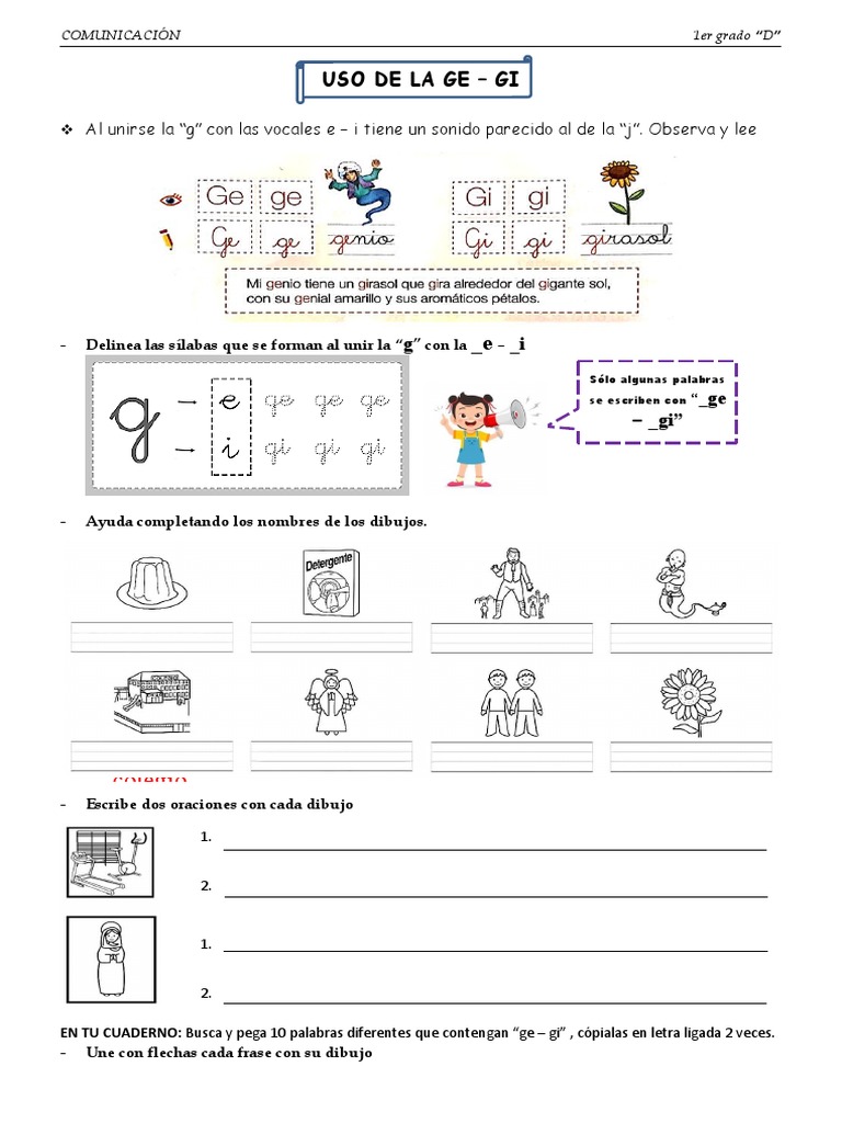 Uso de La Ge Gi | PDF