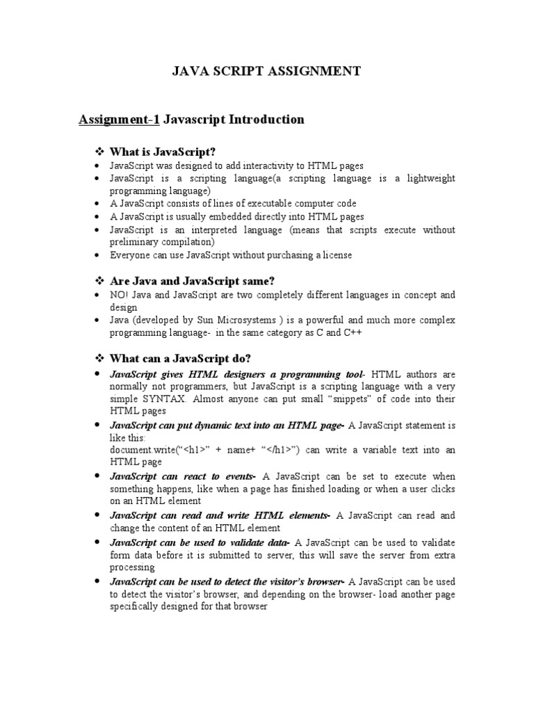 Java Script | PDF | Control Flow | Java Script