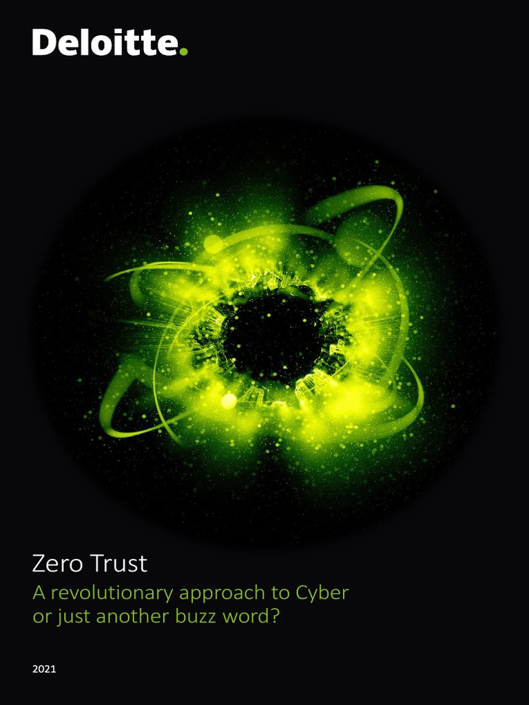 Deloitte Cyber Zero Trust | PDF | Computer Security | Security