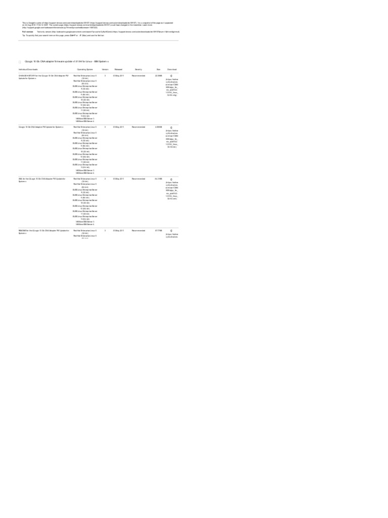 QLogic 10 GB CNA Adapter 8142 | PDF | Bios | Computer Architecture