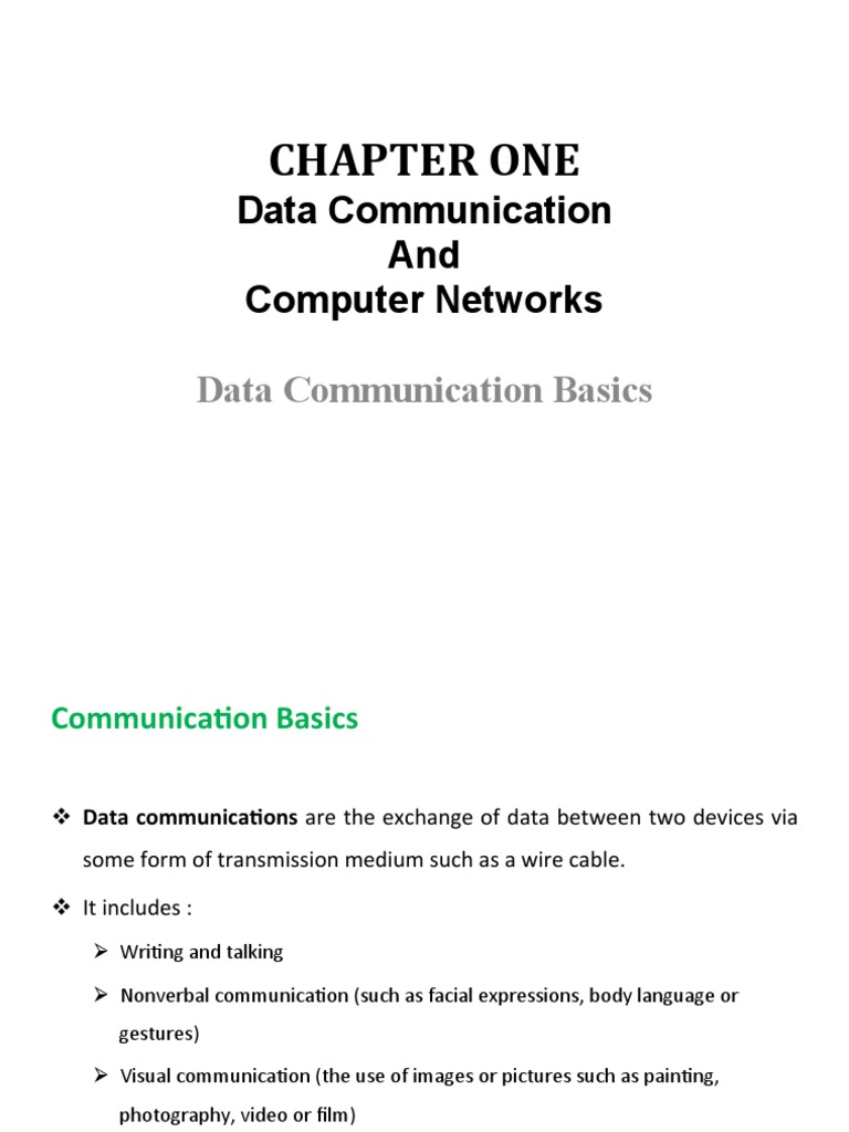 Data Communication | PDF | Network Topology | Computer Network