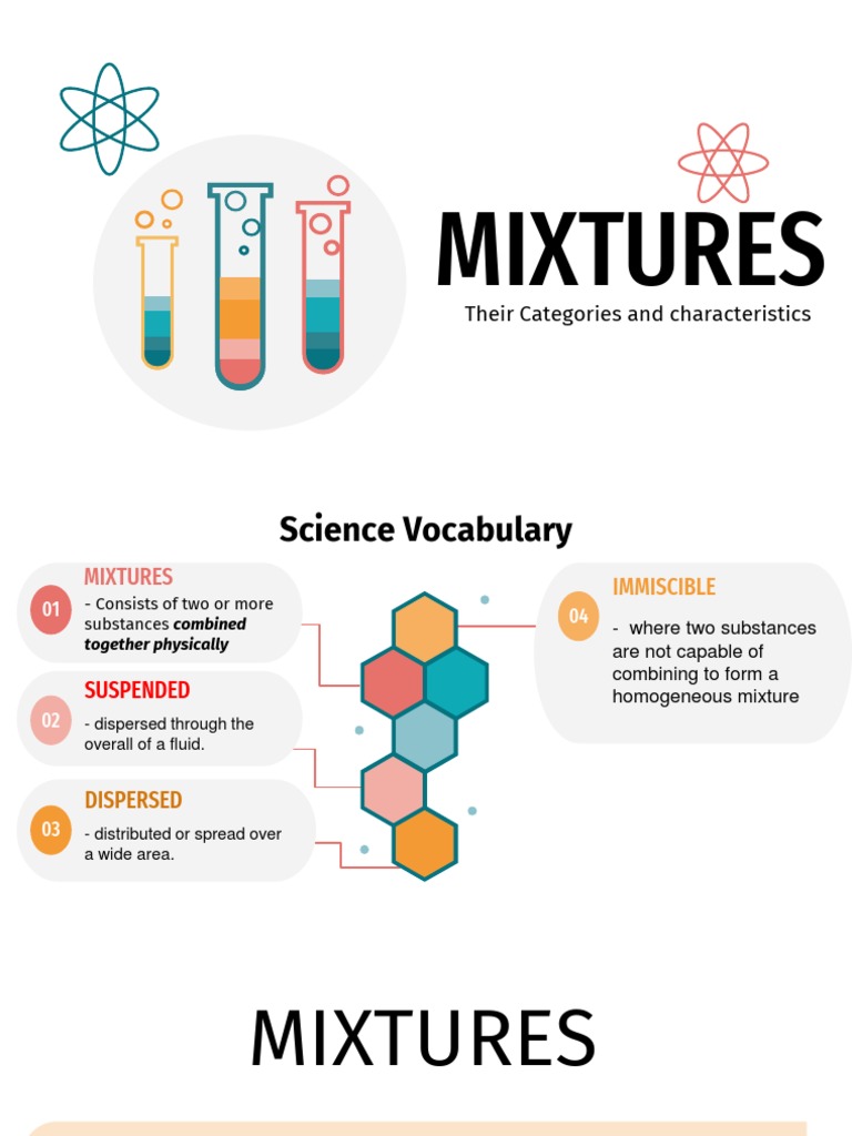Mixtures Grade 6 Science | Download Free PDF | Mixture | Solution