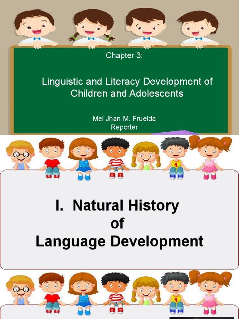 Linguistic and Literacy Dev of Children and Adolescents | PDF ...
