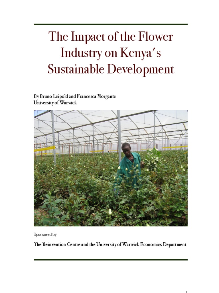 Flower Farms and Kenya's Sustainable Development - Bruno Leipold ...