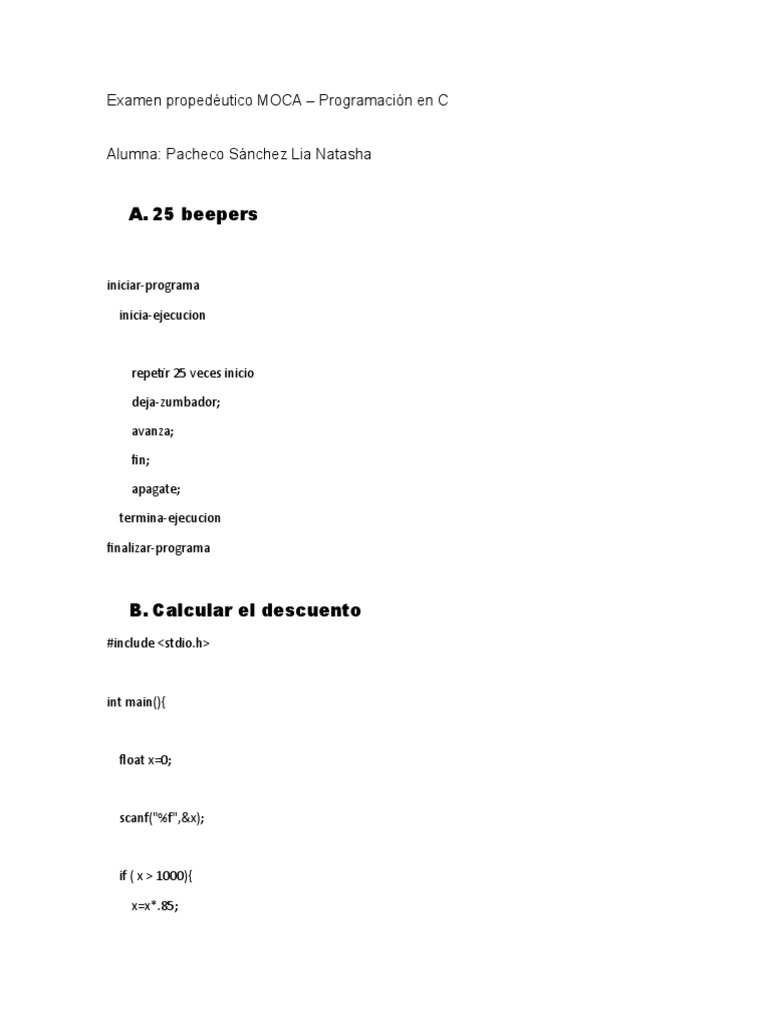 Examen Omegaup | PDF | Computer Architecture | Systems Engineering