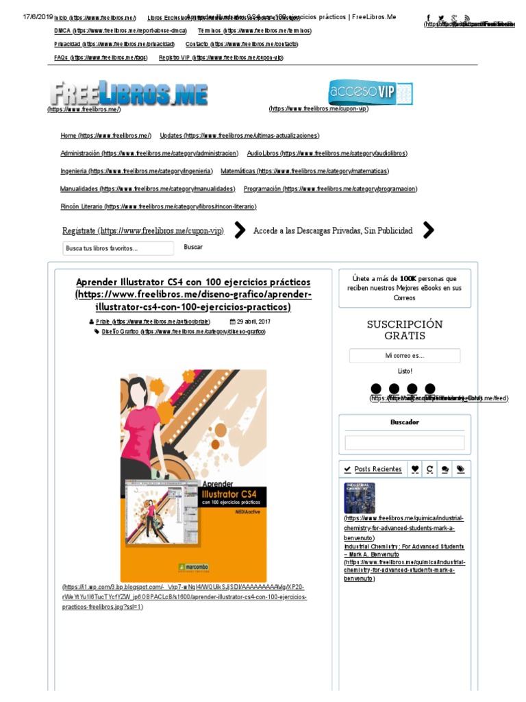 Aprender Illustrator CS4 Con 100 Ejercicios Prácticos - FreeLibros - Me | PDF | Ilustrador Adobe ...