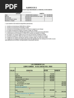 Ejercicio 2 Balanza de Comprobaci N Libro | PDF | Cheque