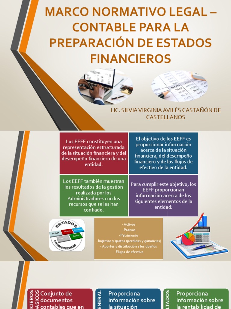 Marco Normativo - Contable para La Preparacion de Los Estados Financieros | PDF | Contabilidad ...