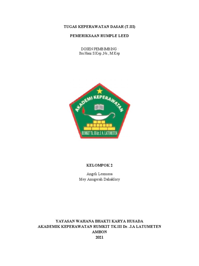 Pemeriksaan Rumple Leed Tes | PDF