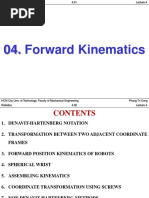 DH Parameter Examples | PDF | Mechanics | Robotics