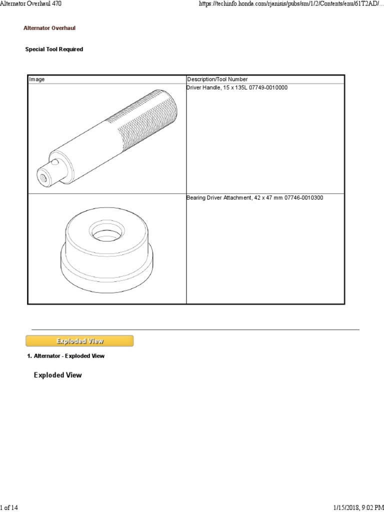 Step-by-Step Guide to Alternator Overhaul | PDF | Diode | Rectifier