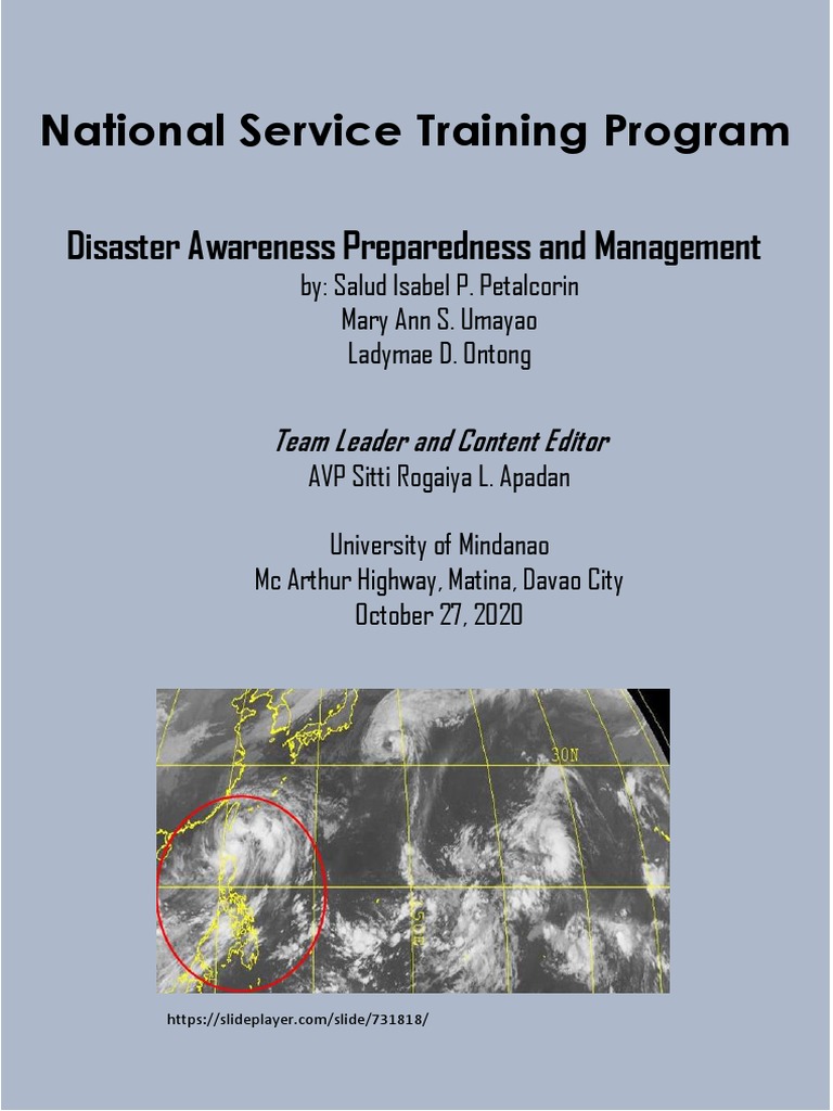 Disaster Awareness and Preparedness Guide | PDF | Hazards | Emergency ...