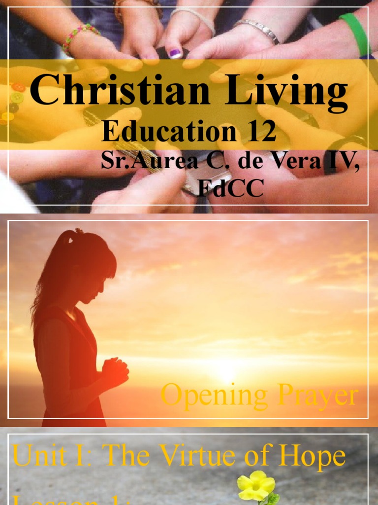 Christian Living: Education 12 | PDF | Jesus | Eternal Life (Christianity)