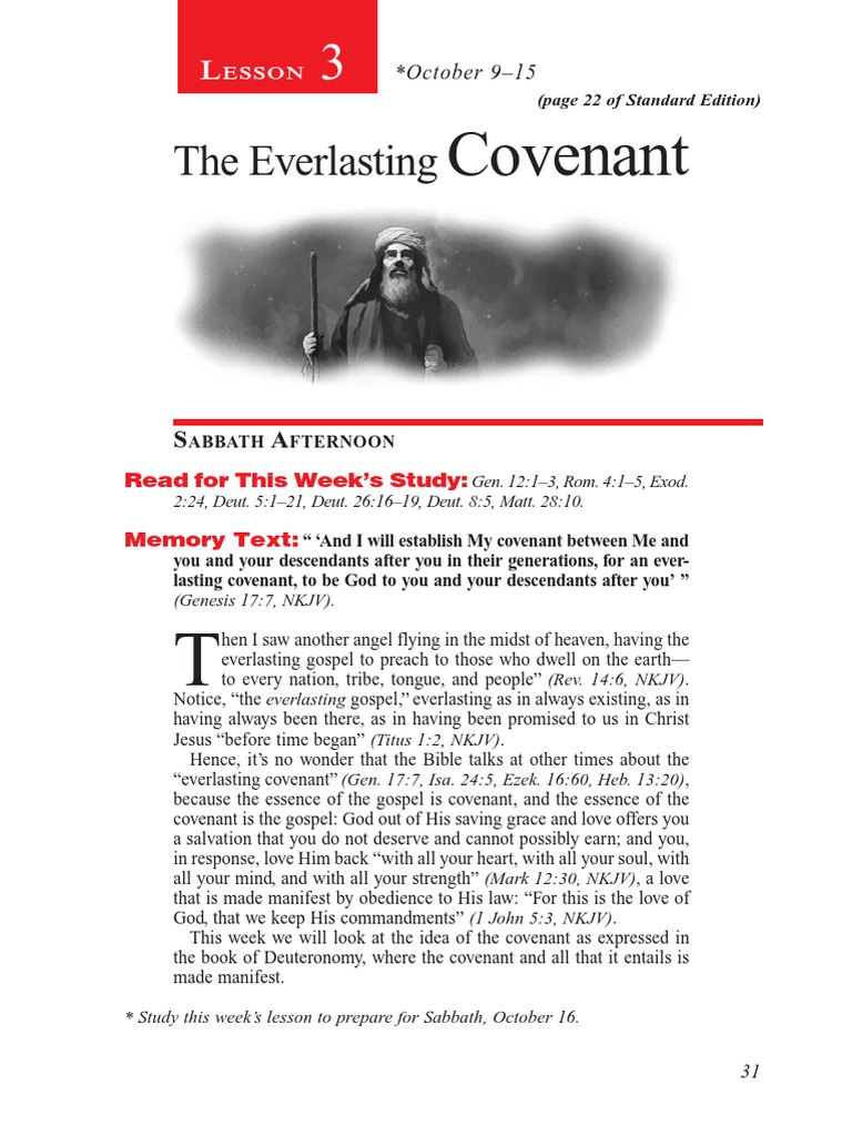 The Everlasting Covenant | PDF | Covenant (Biblical) | Covenant Theology