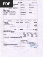 Hathway Tax Invoice - 6 Months Internet Bill Format | PDF | Business