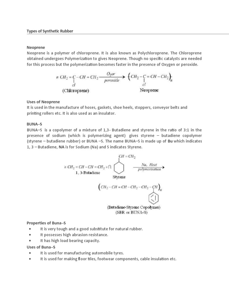 An In-Depth Look at the Types, Properties, and Uses of Synthetic ...