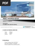 Mep Daily Site Report Sample | PDF | Building Technology | Equipment