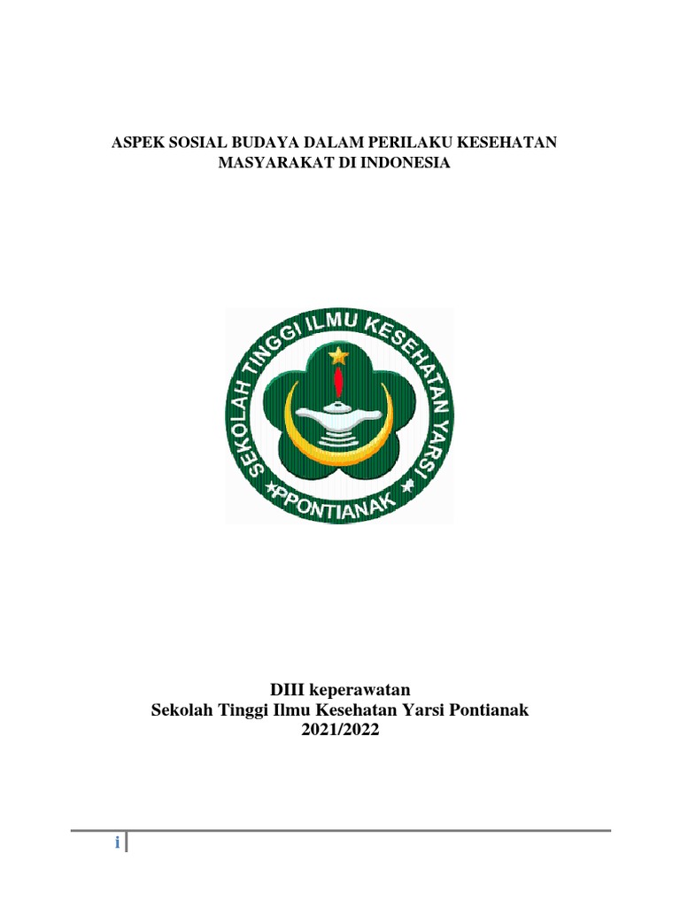 Sosial Budaya Kesehatan-Dikonversi | PDF