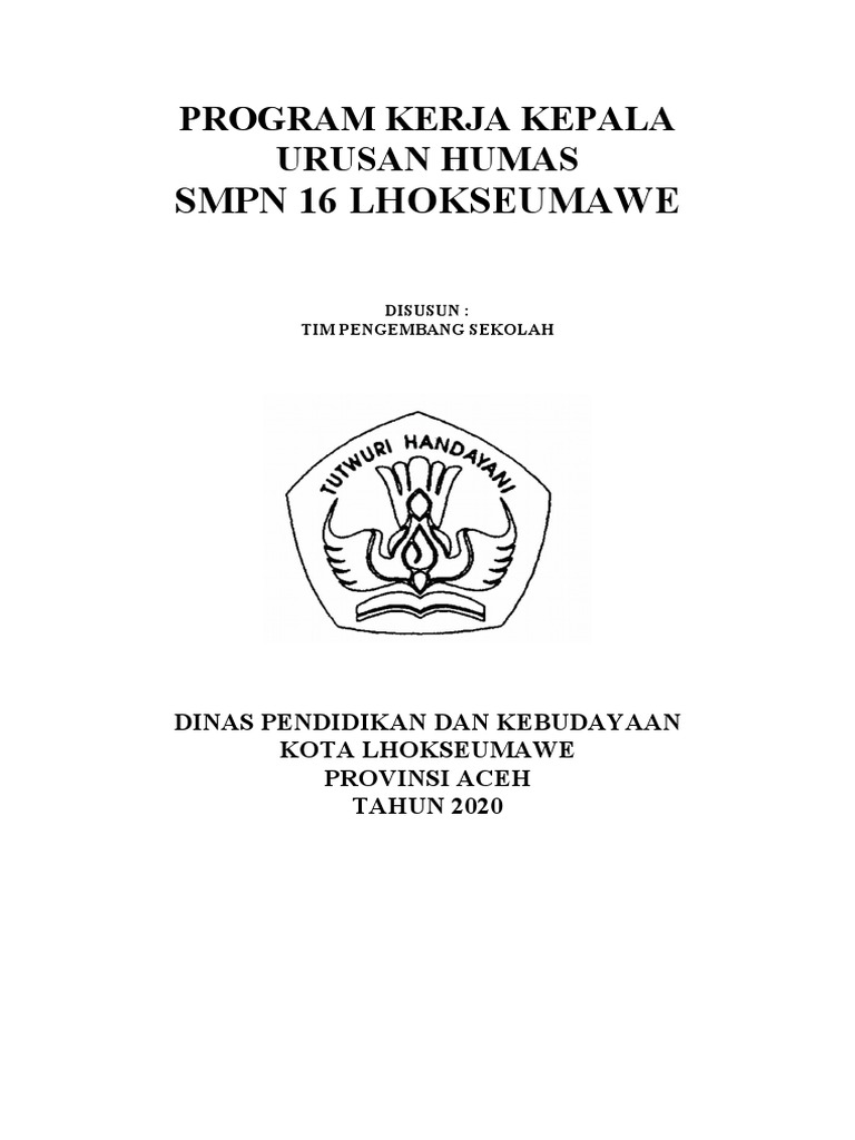 Sop Humas Dan Program Kerja | PDF