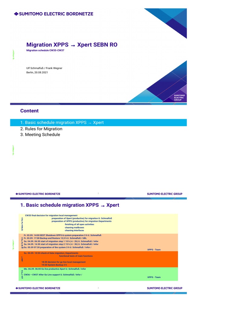 Migration XPPS Xpert Sebn Ro: Content | PDF | Databases | Electronic ...